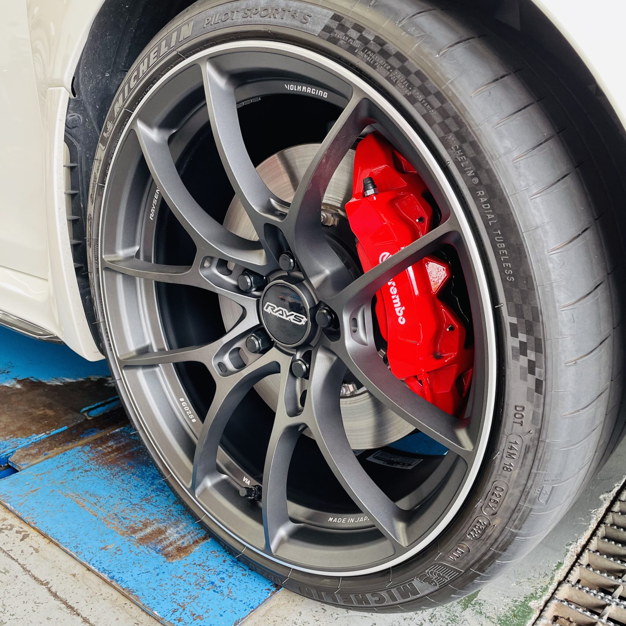 シビックタイプR FL5 RAYS ボルクレーシング G025 取付｜カルバン 野々市本店ブログ｜カルバン