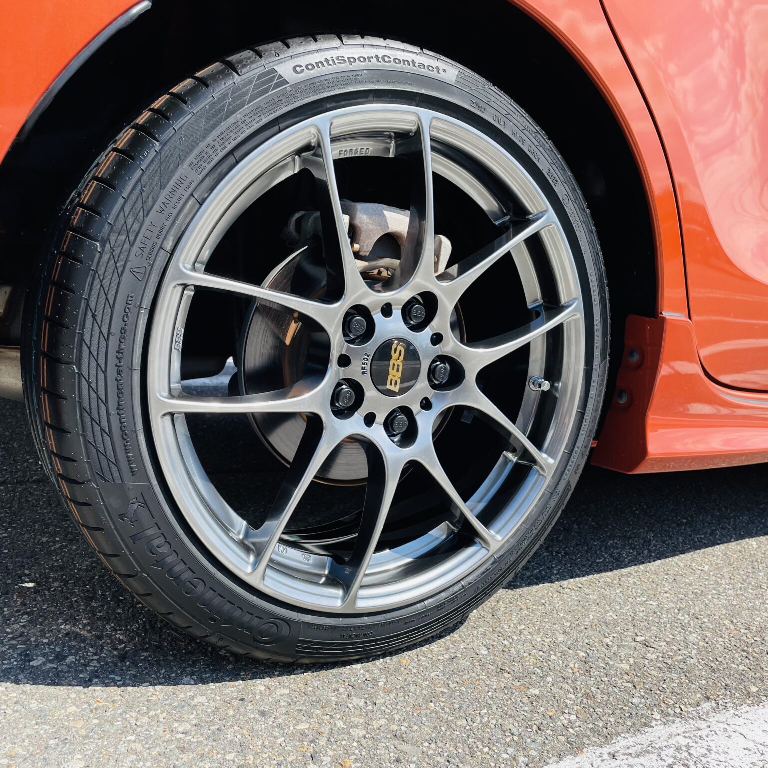 スイフトスポーツ ZC33S BBS RF 17インチ取付｜カルバン 野々市本店ブログ｜カルバン
